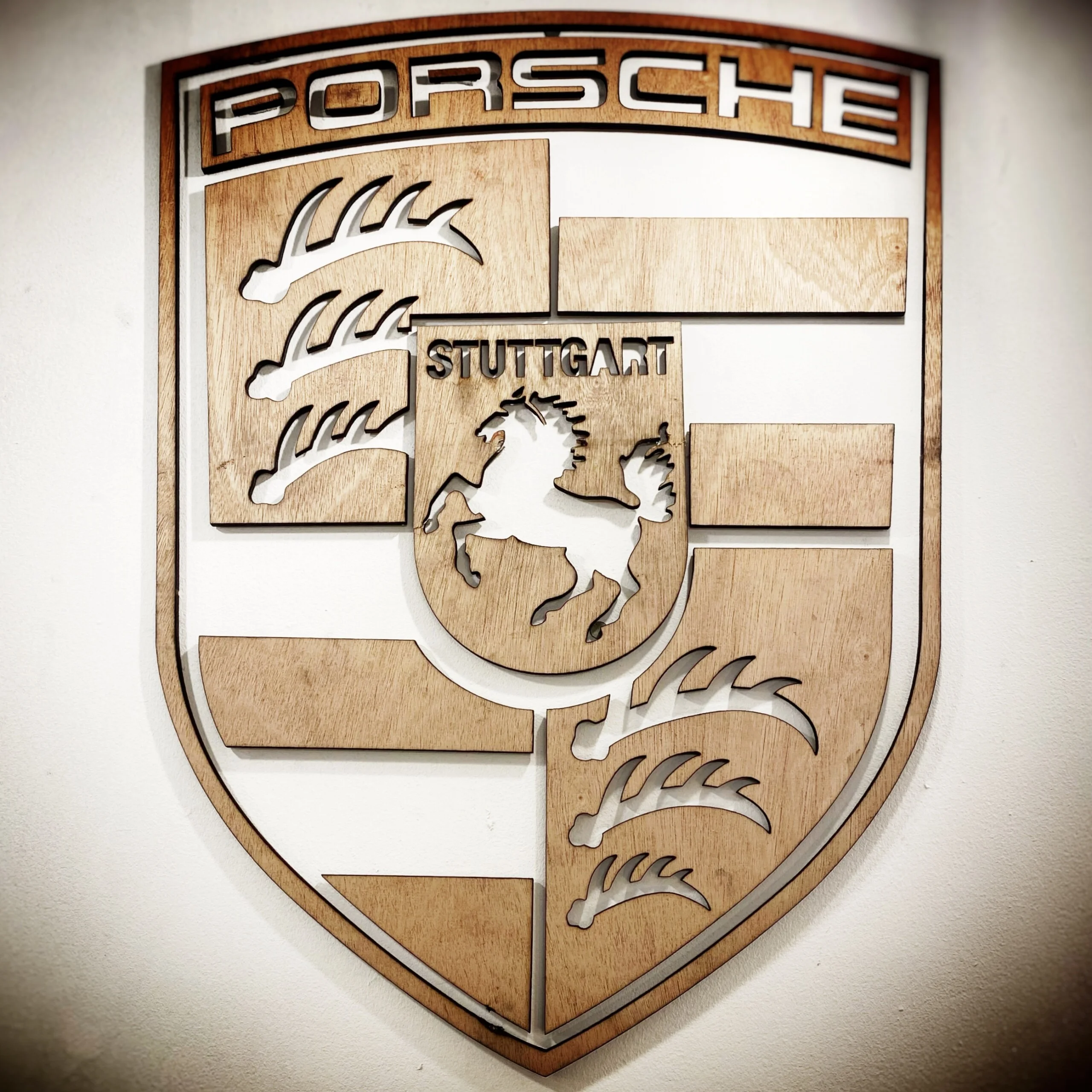 Porsche Garage Sign